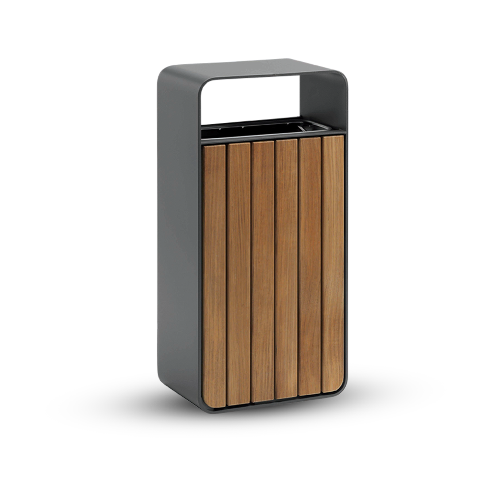 Outdoor Litter Receptacles & Bins | Spruce & Gander