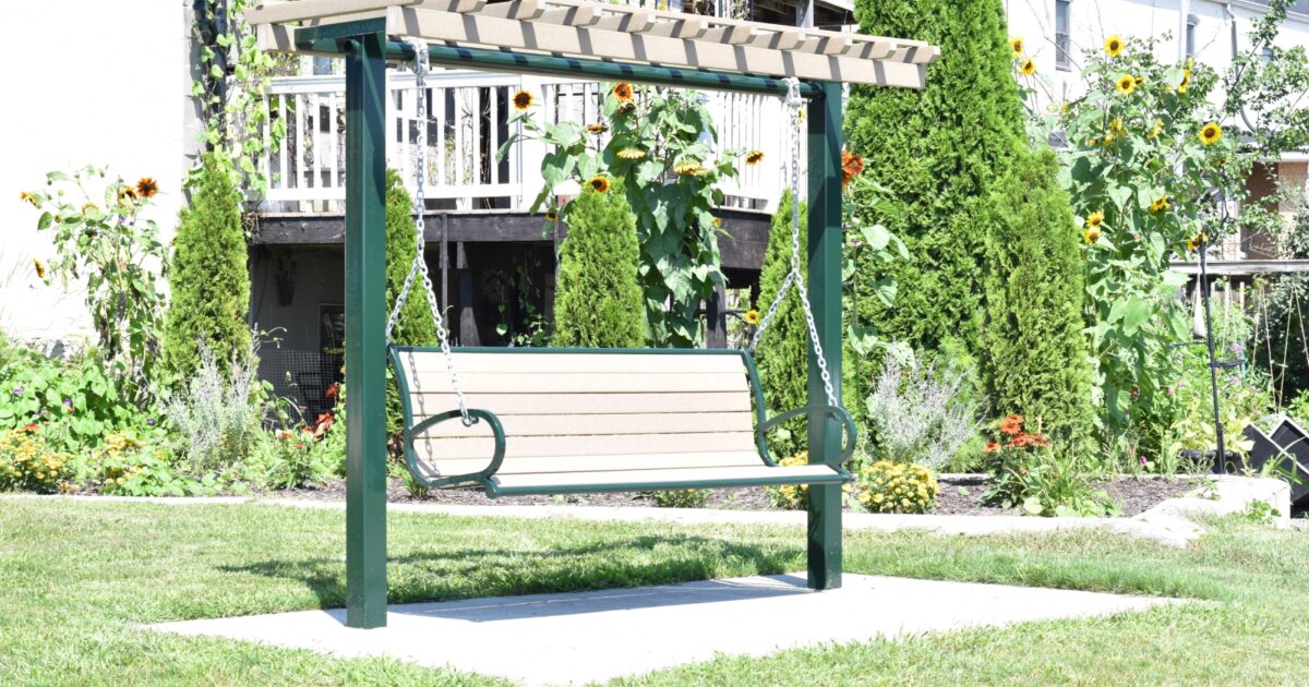 Langdon Swing Bench | Spruce & Gander
