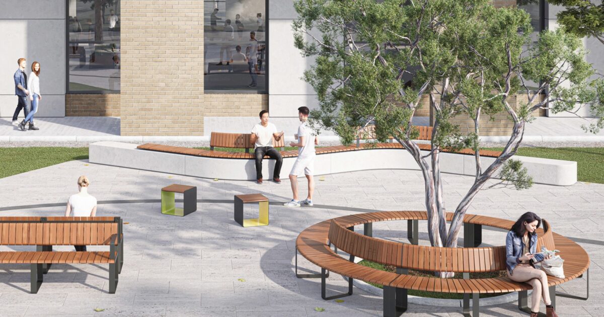 VT Seat and Bench Curved | Spruce & Gander